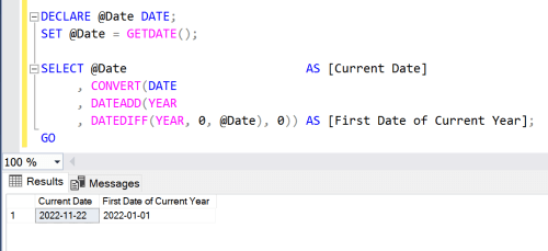 SQL Server 2022 – TSQL – How to get previous, current and last year ...